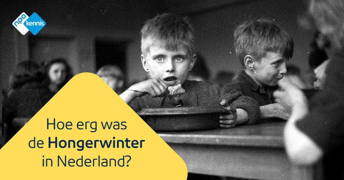 Wat is de Hongerwinter? | NPO Kennis