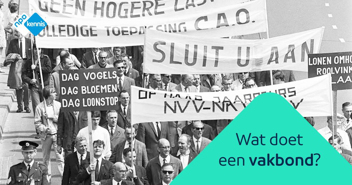 Wat doet een vakbond? | NPO Kennis