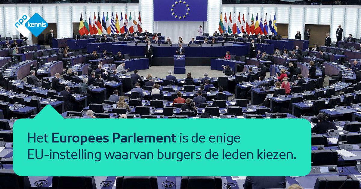 Wat doet het Europees Parlement? | NPO Kennis