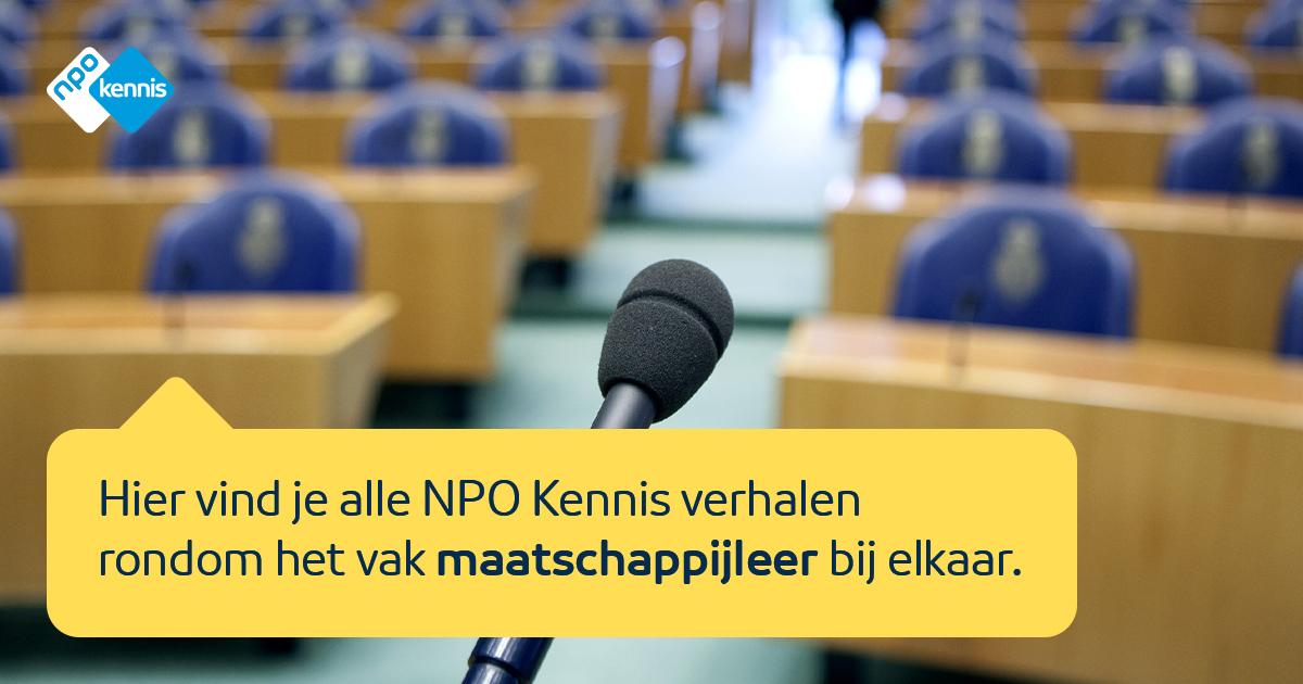 Maatschappijleer | NPO Kennis