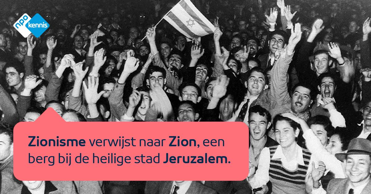 Wat is zionisme? | NPO Kennis