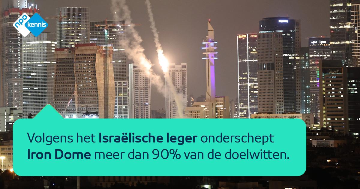 Hoe werkt de Iron Dome van Israël? | NPO Kennis