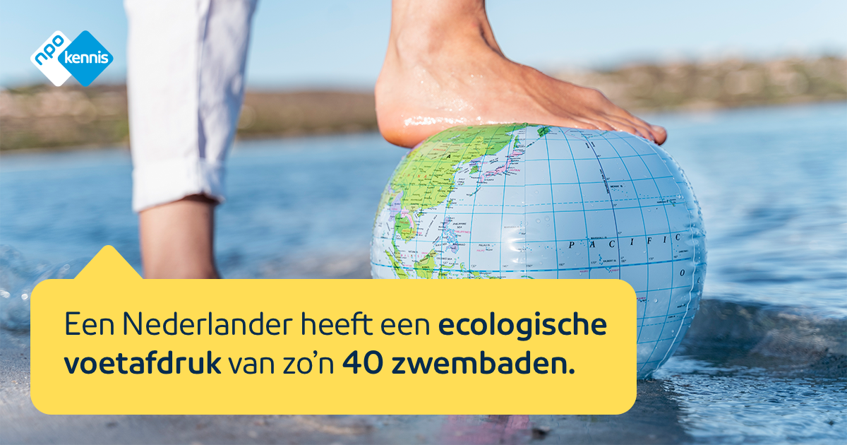 Wat is je ecologische voetafdruk? | NPO Kennis